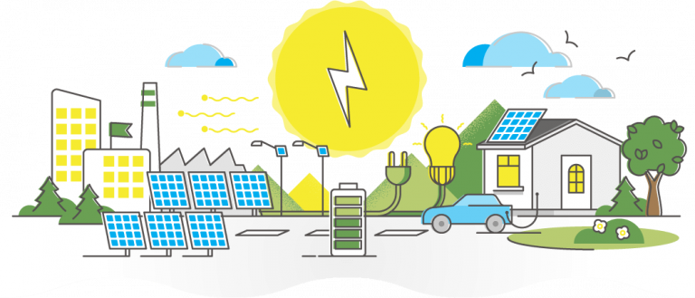 what-is-community-solar_illustration | ReWire Energy